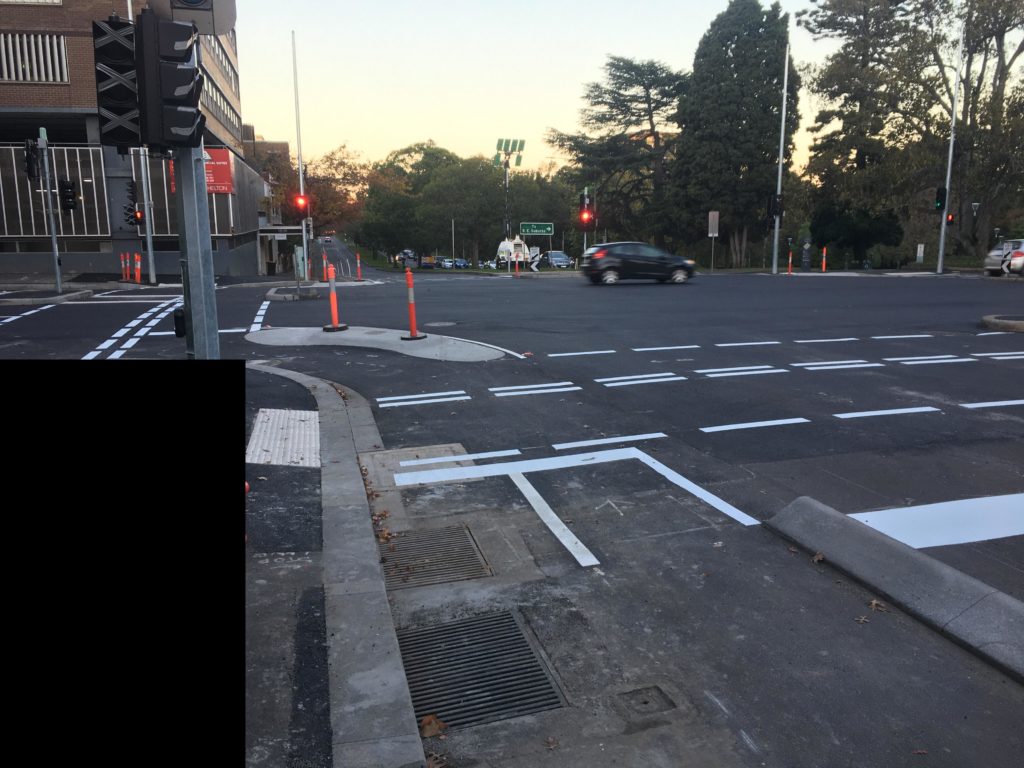 Melbourne’s First Protected Intersection – Melbourne Bicycle User Group